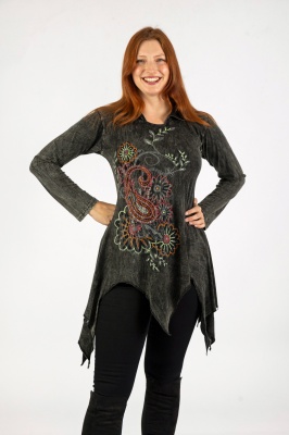 Wicked Dragon Clothing - Long Sleeve Tops – Hippie, Boho & Handmade Blouses
