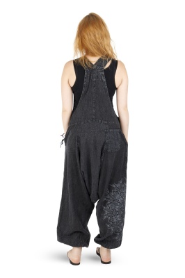 Wicked Dragon Clothing - Woodstock harem dungarees up to PLUS size