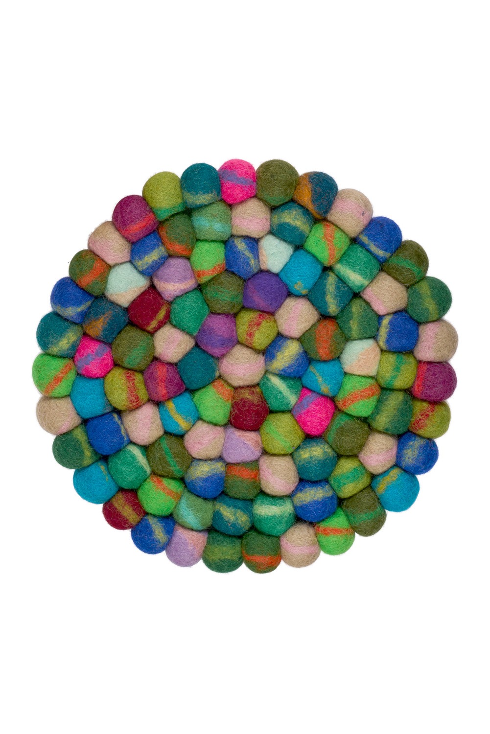 Wicked Dragon Clothing - Handmade wool felt ball mat