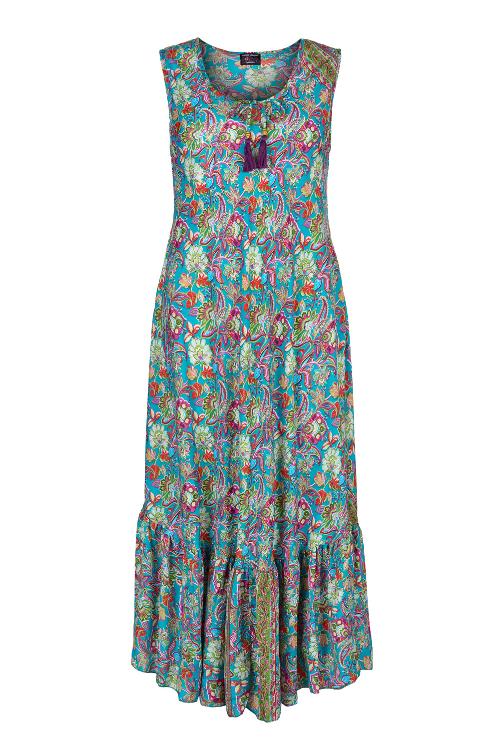 Wicked Dragon Clothing - Revived long silky sleeveless dress - Free size