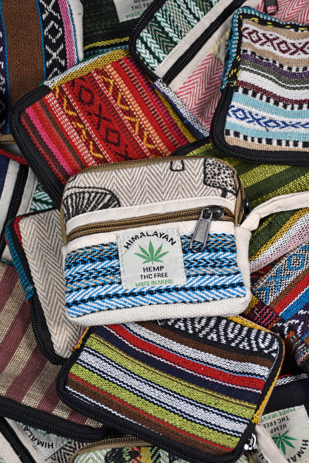 Wicked Dragon Clothing - Eco friendly double pocket coin purse