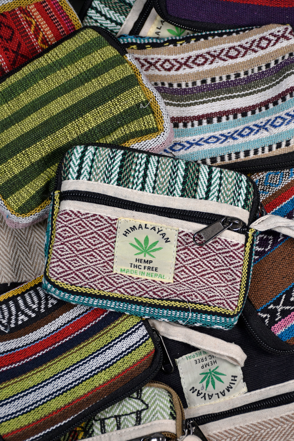 Wicked Dragon Clothing - Eco friendly double pocket coin purse