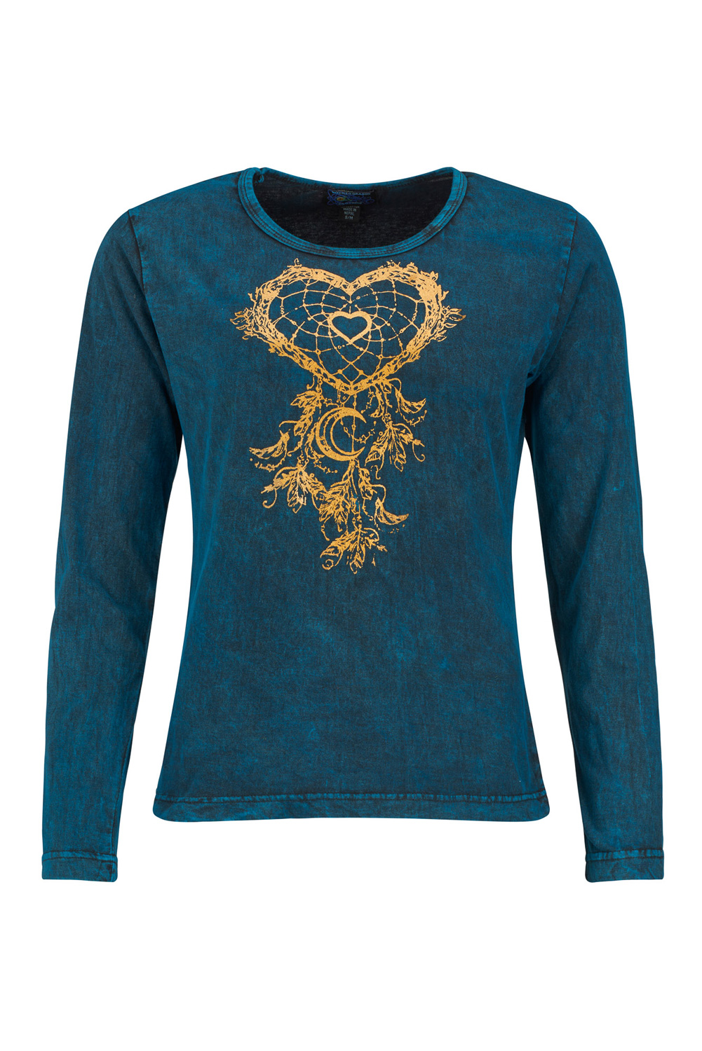 Wicked Dragon Clothing - Long sleeve hippie top up to PLUS size