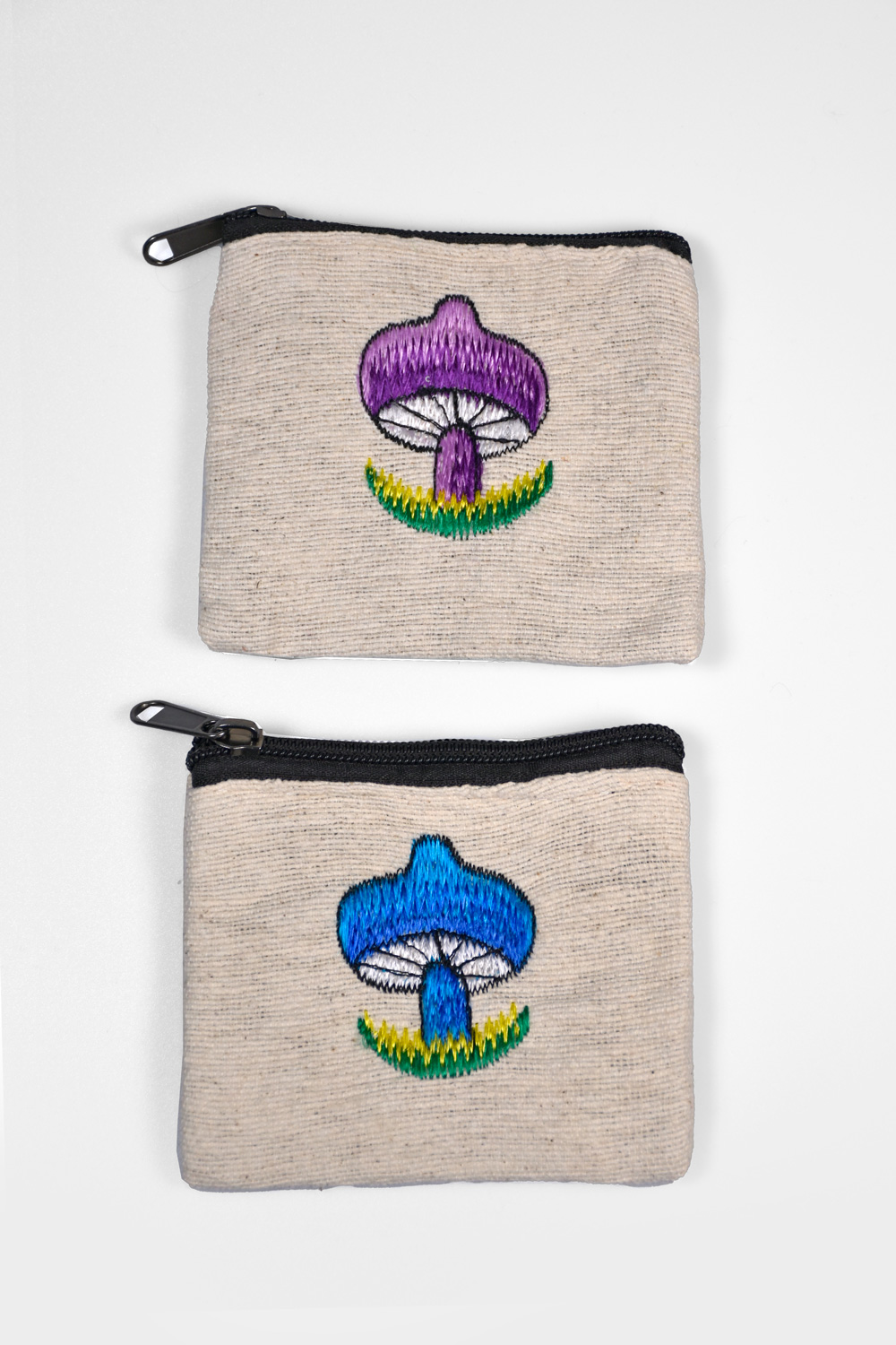 Wicked Dragon Clothing - Cotton mushroom coin purse