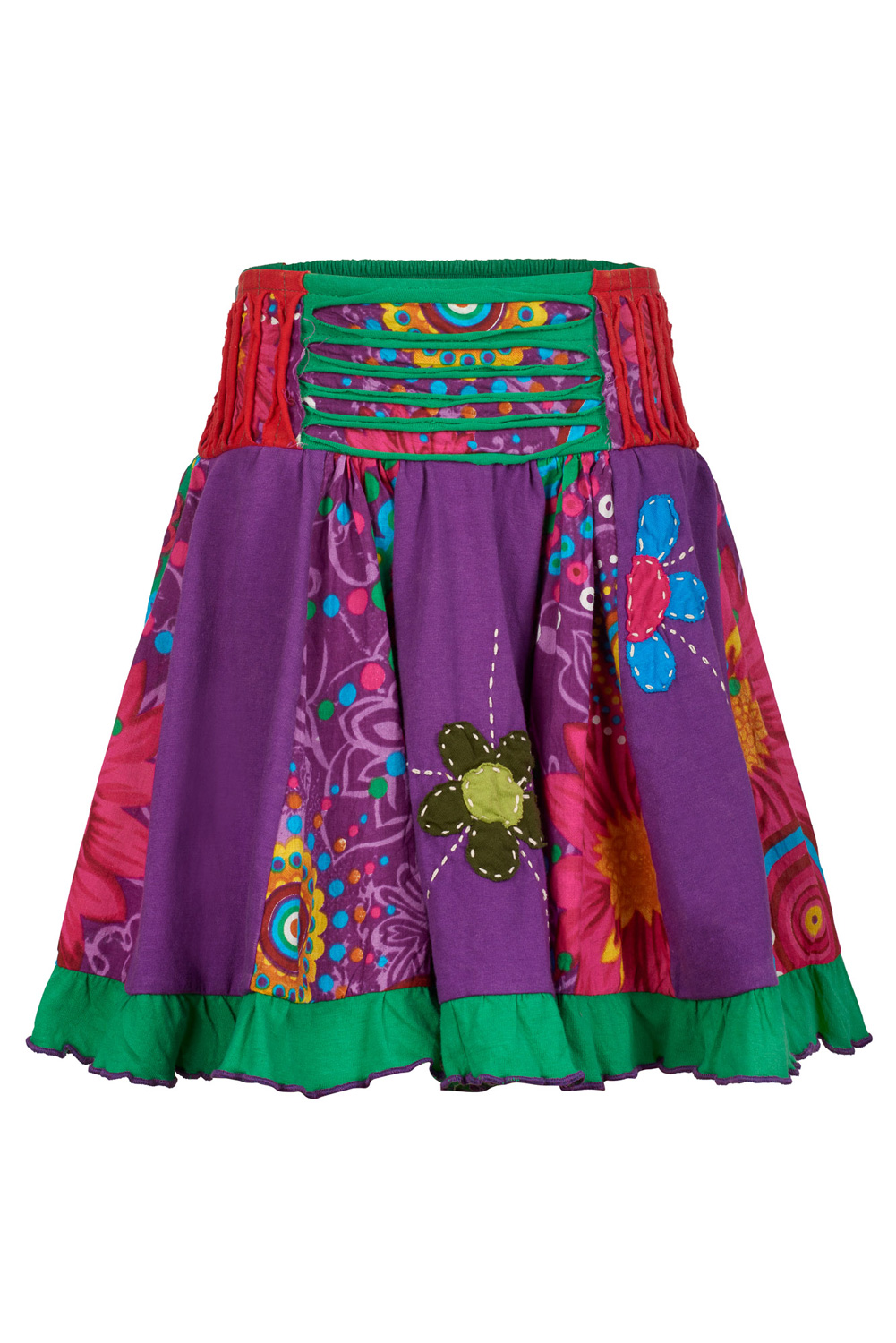 Wicked Dragon Clothing - Children funky floral skirt