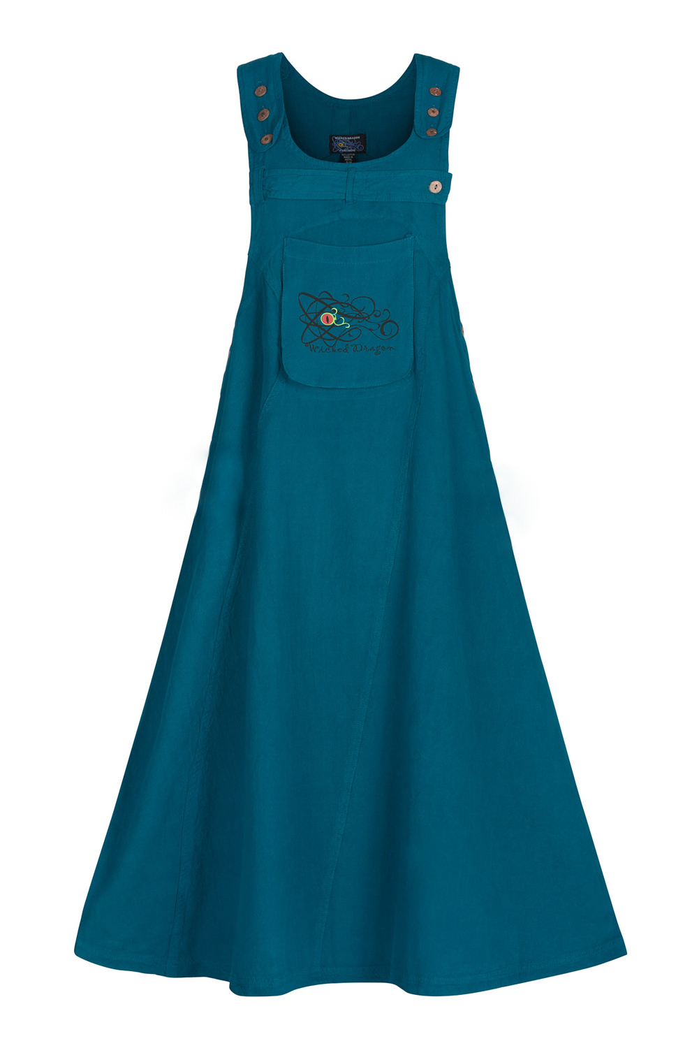 Wicked Dragon Clothing - Wicked long pinafore dress