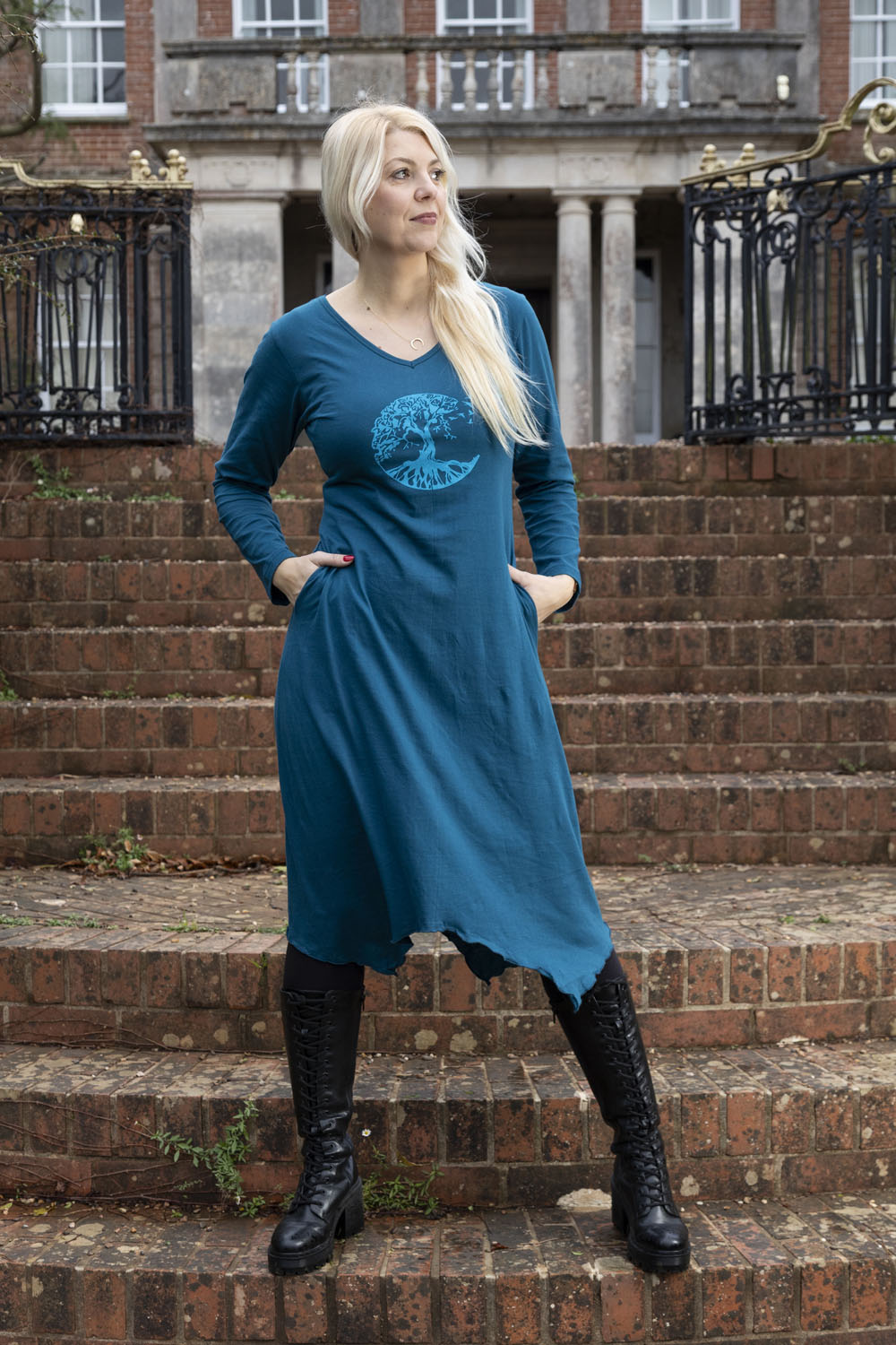 Wicked Dragon Clothing - Rowan Fit & Flare Dress with Pockets | Pixie ...