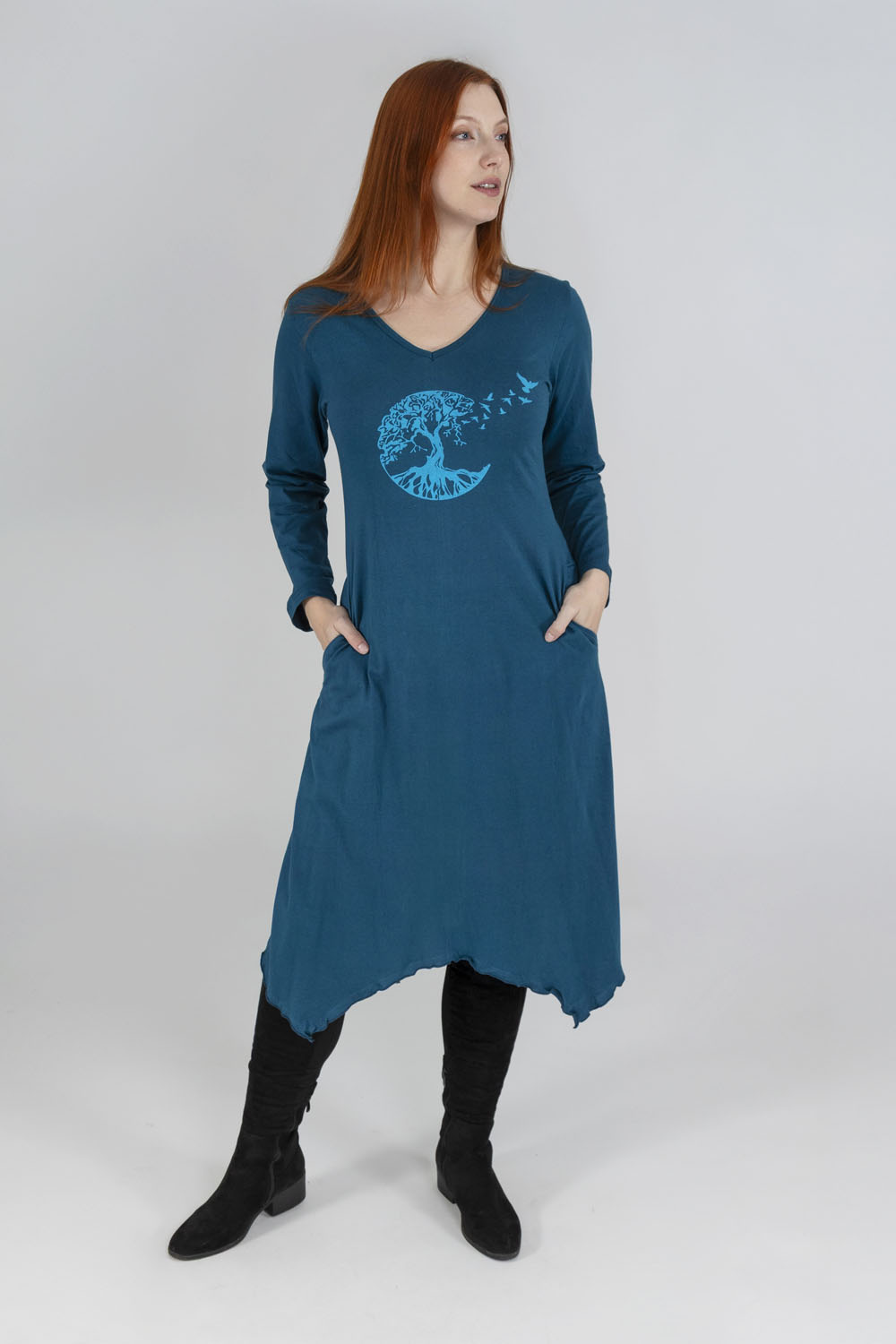 Wicked Dragon Clothing - Rowan Fit & Flare Dress with Pockets | Pixie ...