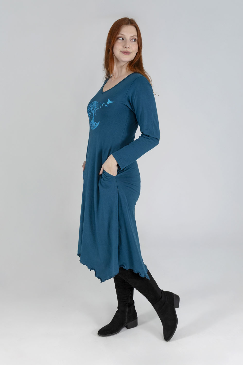 Wicked Dragon Clothing - Rowan Fit & Flare Dress with Pockets | Pixie ...