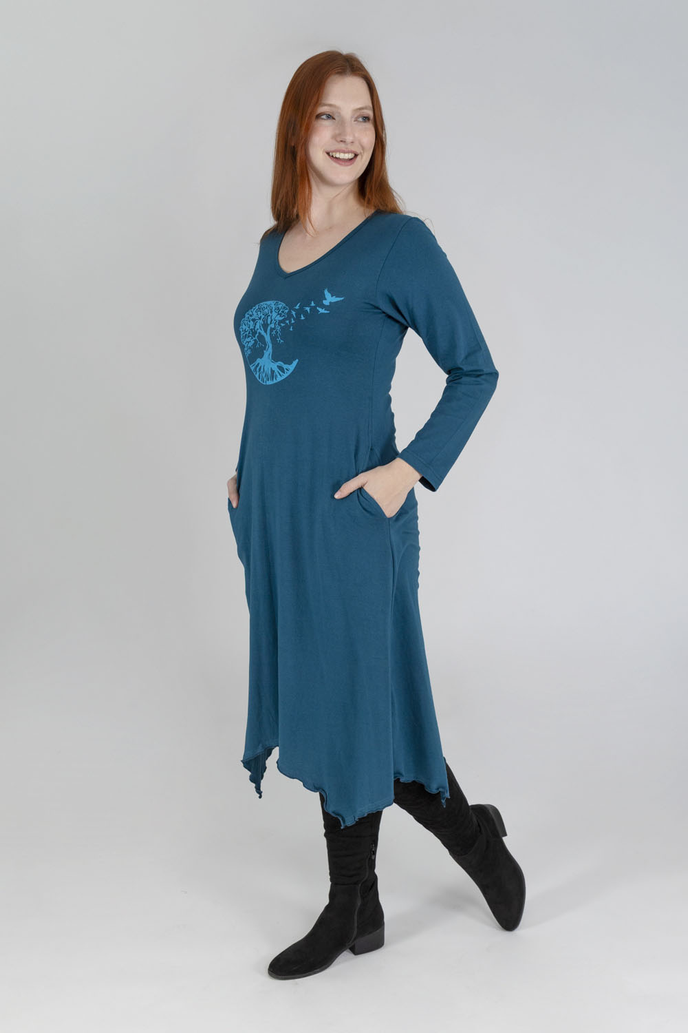Wicked Dragon Clothing - Rowan Fit & Flare Dress with Pockets | Pixie ...