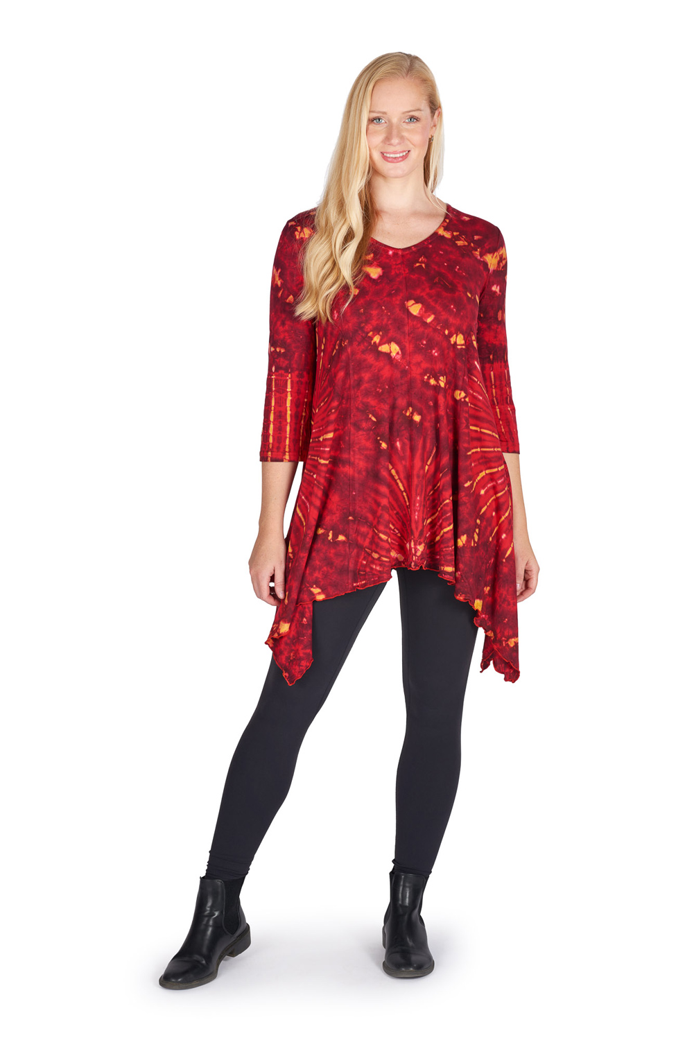 Wicked Dragon Clothing - Firefly asymetric tunic top
