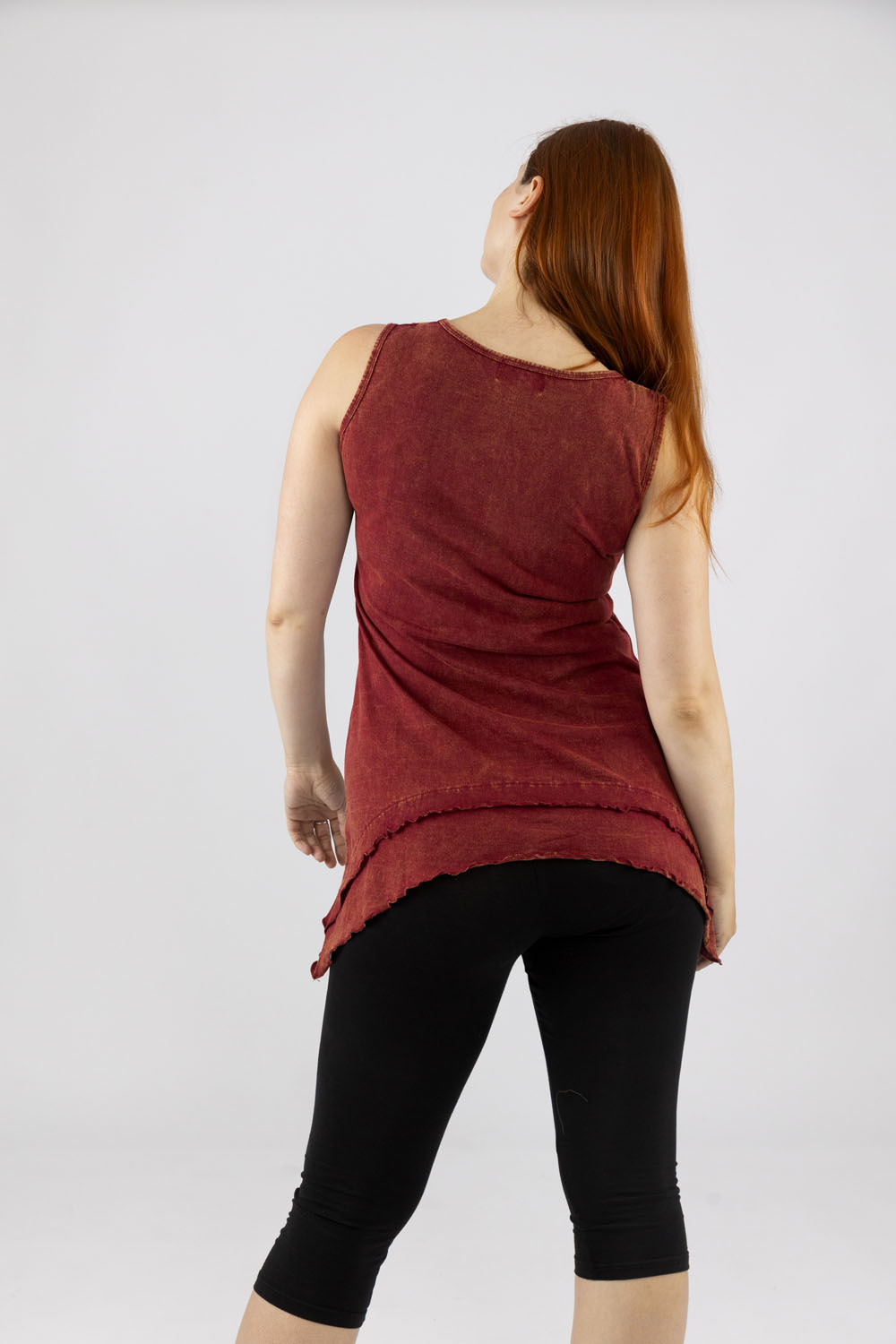 Wicked Dragon Clothing - Fern long line sleeveless top