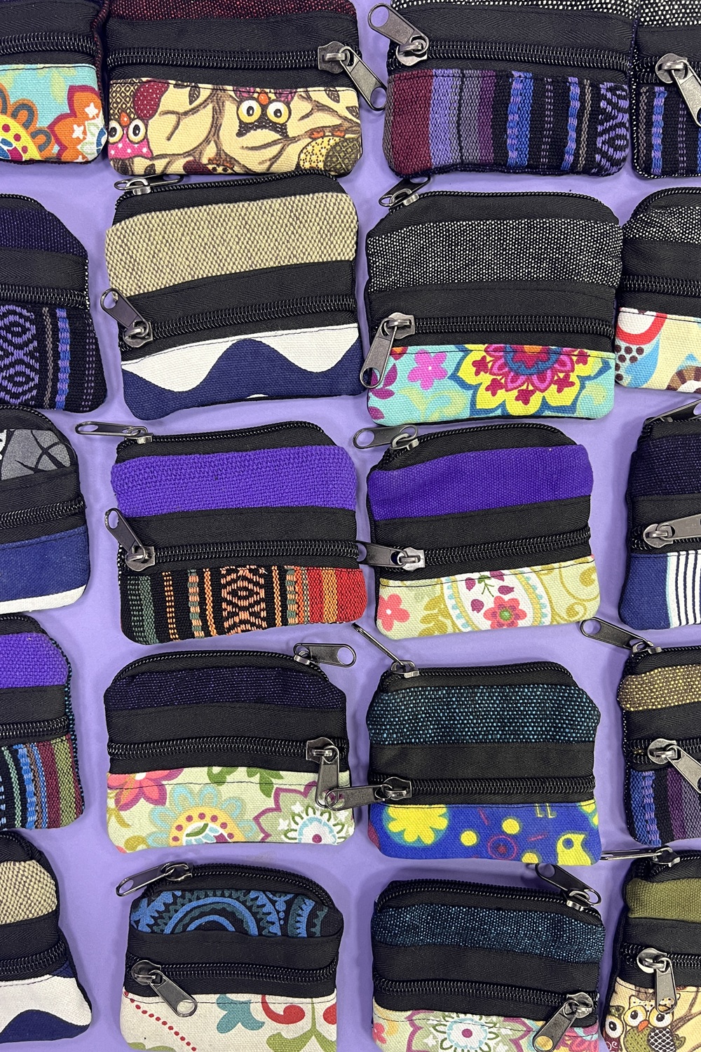 Wicked Dragon Clothing - Eco friendly double pocket coin purse